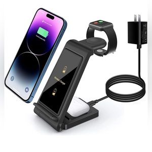 Cell Phones & Accessories | 3 In 1 Wireless Charger Dintnccm Fast ...